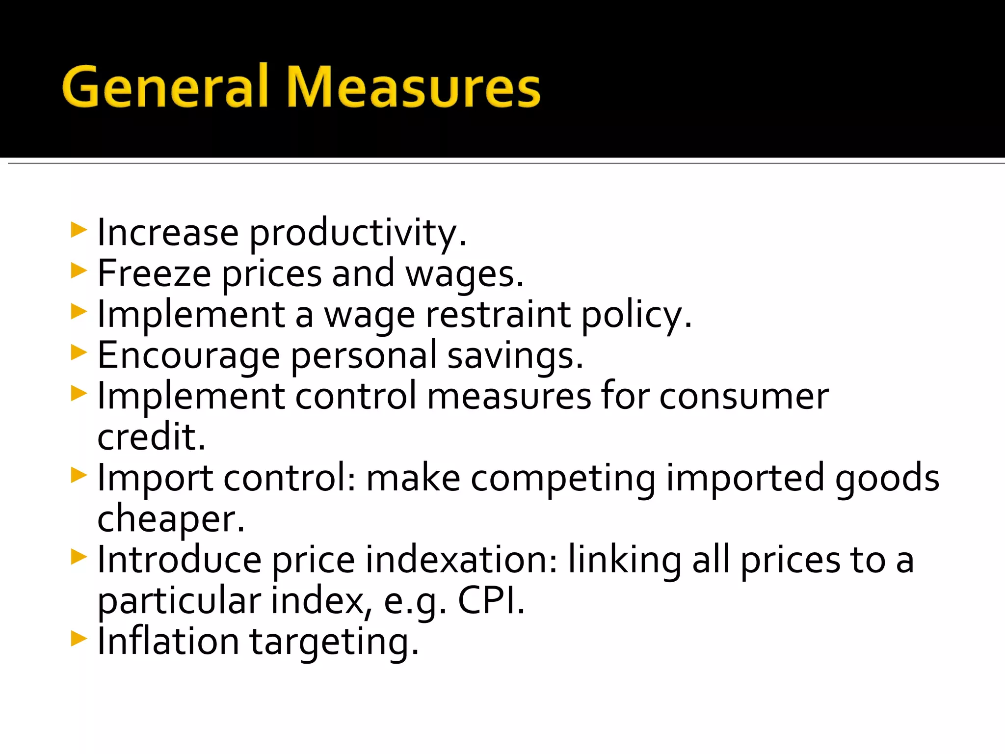 Inflation and deflation | PPT