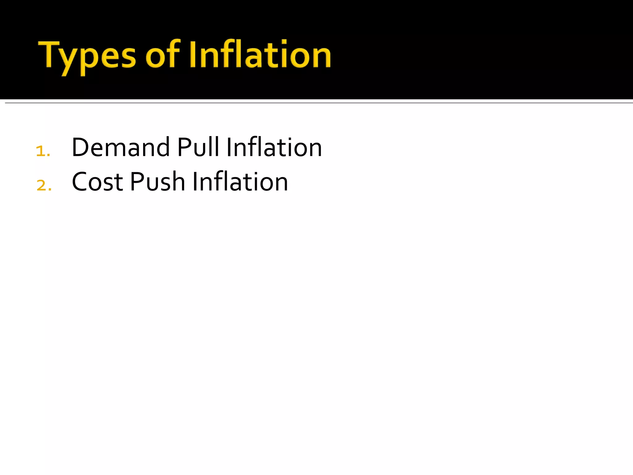 Inflation and deflation | PPT