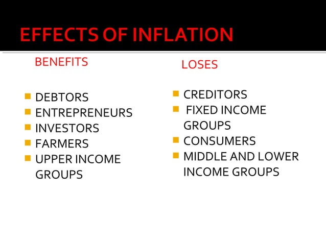 Inflation and deflation | PPT