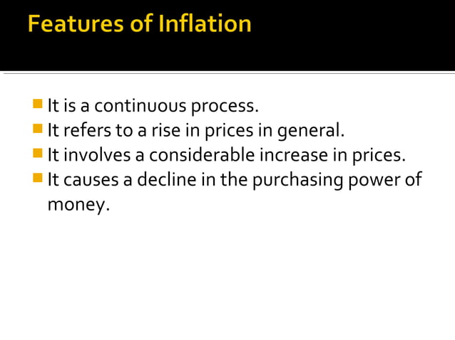 Inflation and deflation | PPT