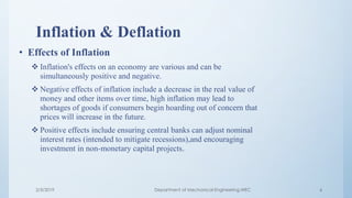 Inflation and deflation | PPT