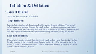 Inflation and deflation | PPT