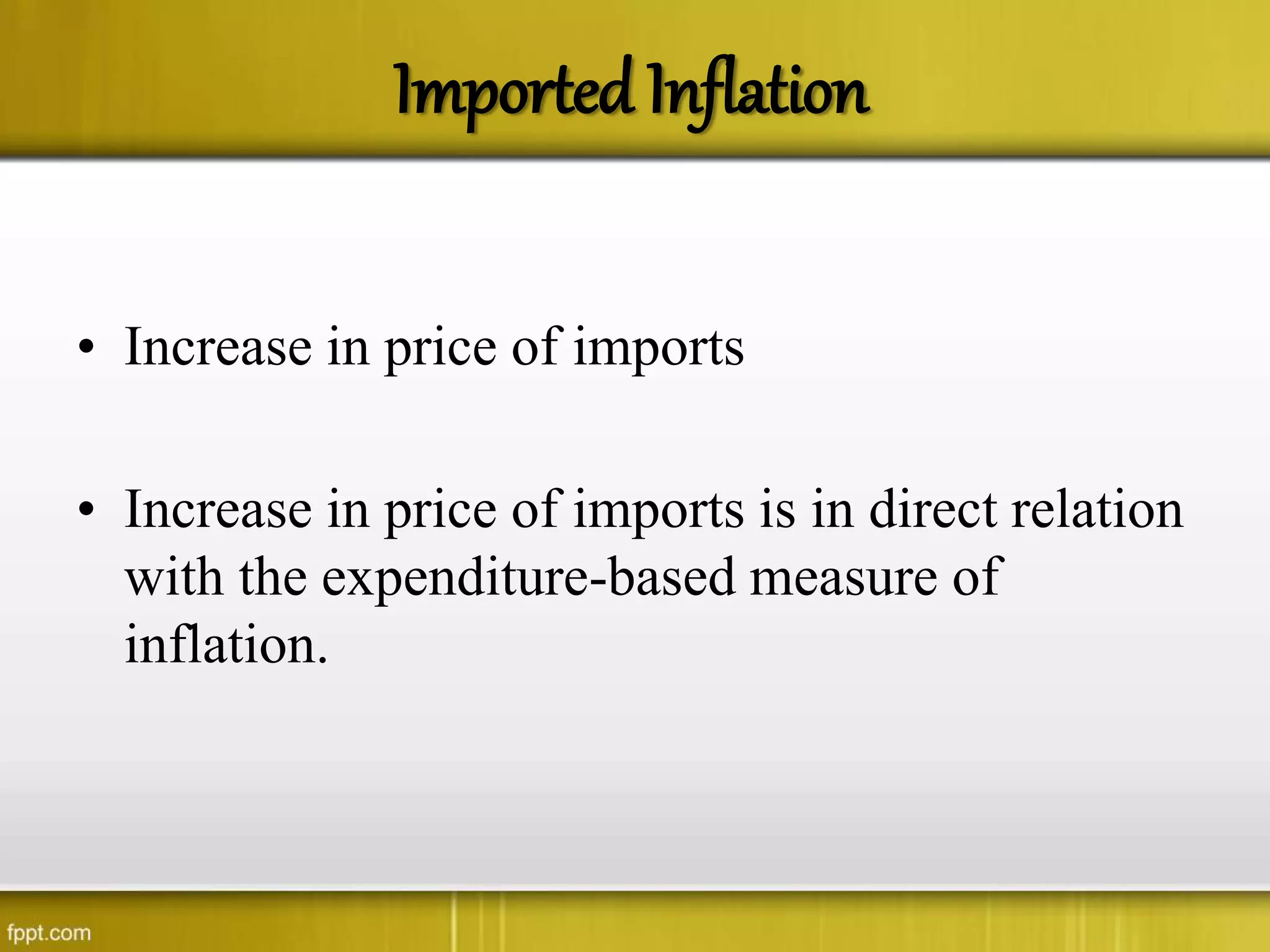 Inflation and economic growth of india | PPTX