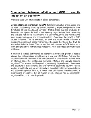 Inflation and its impact | PDF