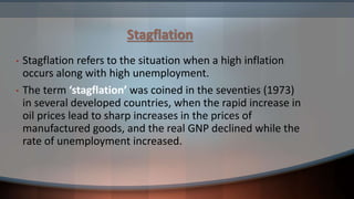 Inflation and stagflation For FY BMS | PPT