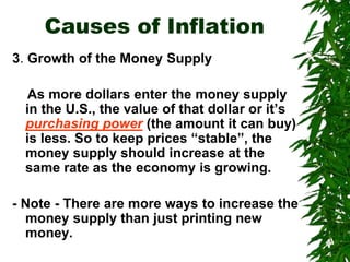 Inflation calculation.ppt