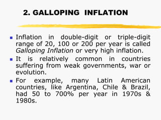 Inflation,deflation & stagfltion | PPTX