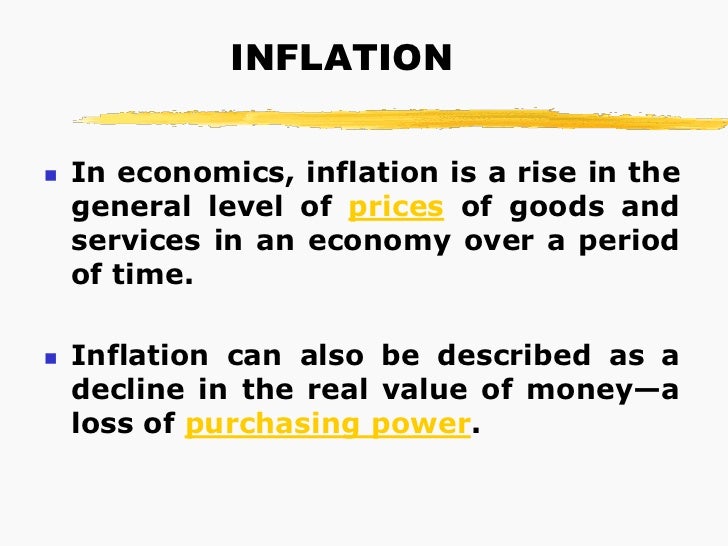 Inflation,deflation & stagfltion