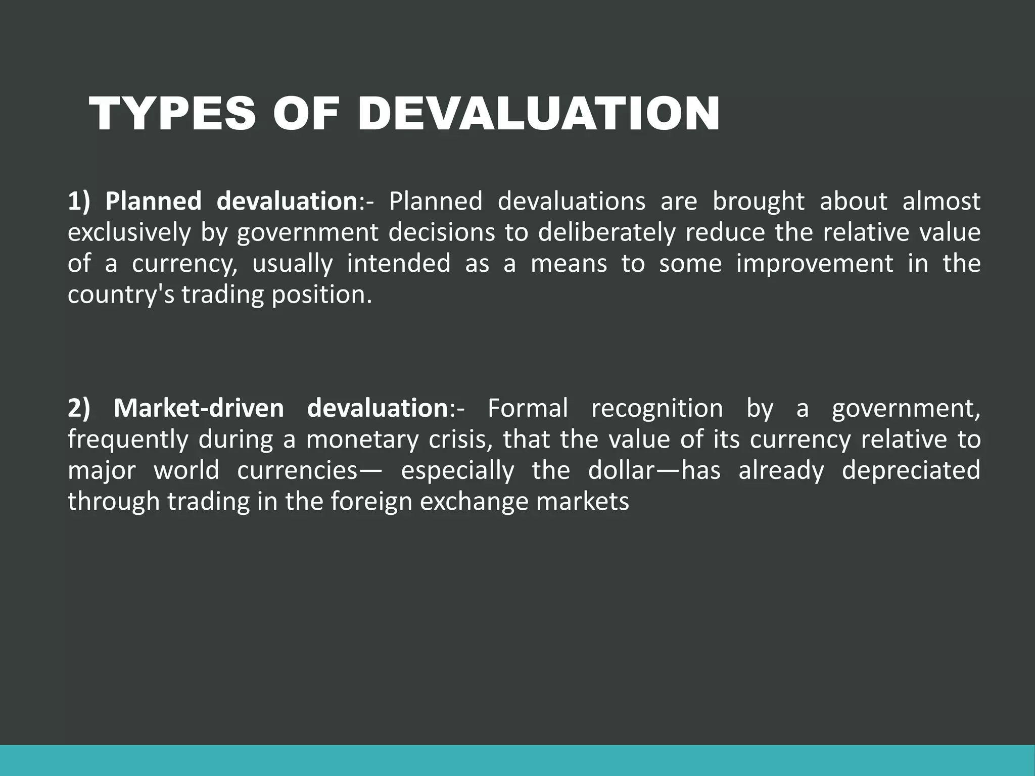 Inflation Deflation Devaluation & Disinvestment | PPTX