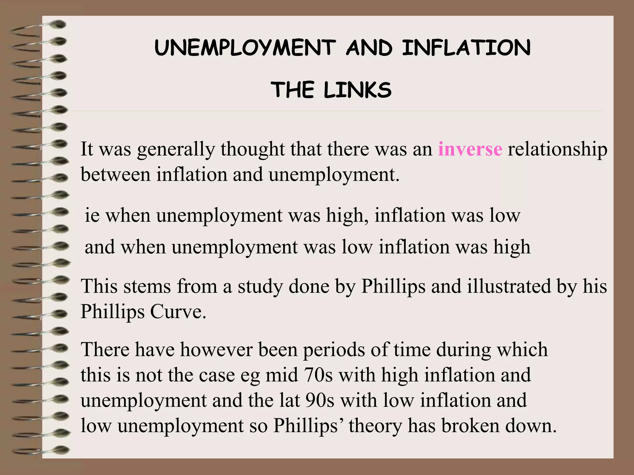 Inflation & employment | PPT