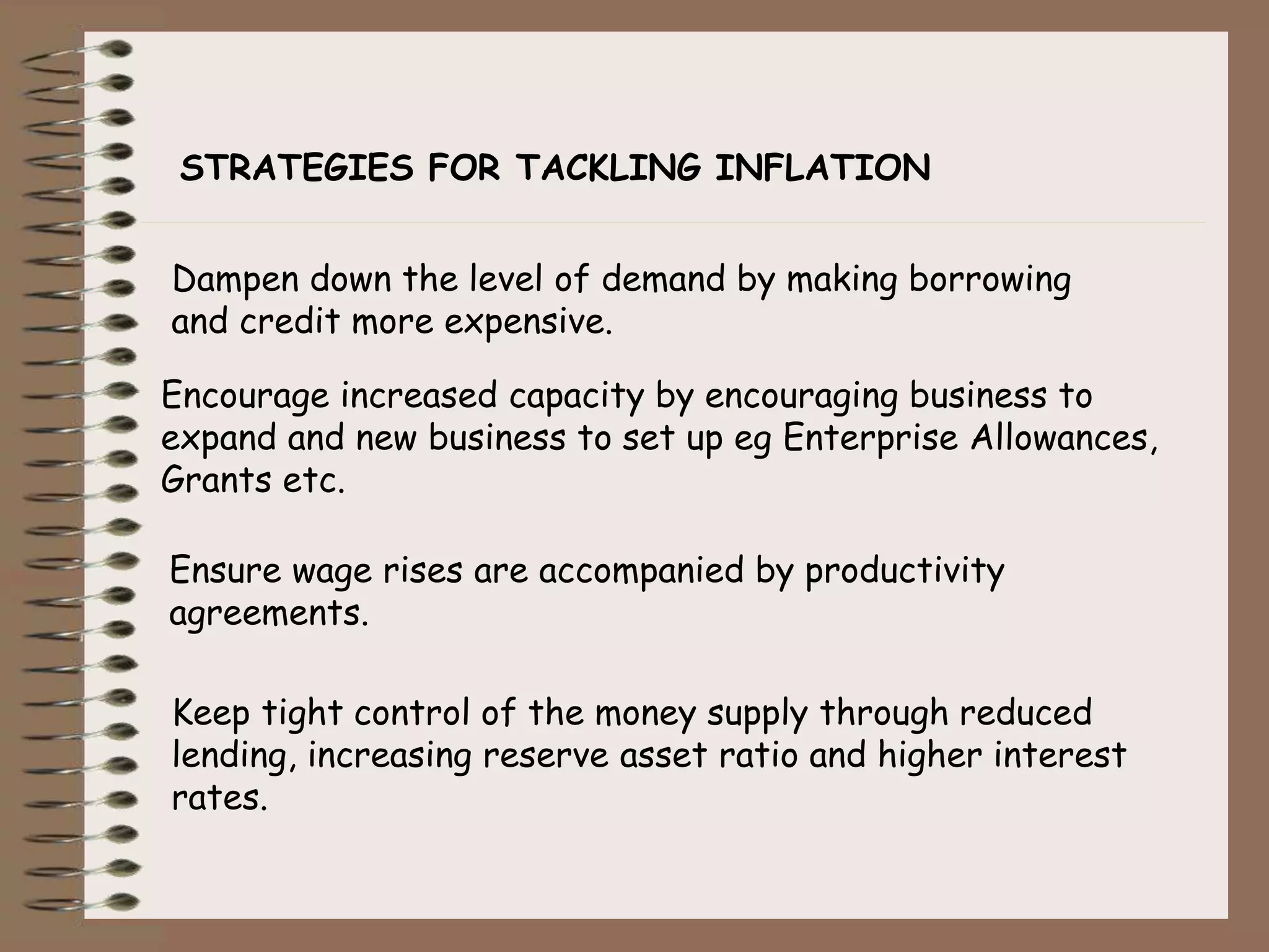 Inflation & employment | PPT