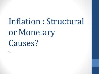 Inflation in india | PPTX