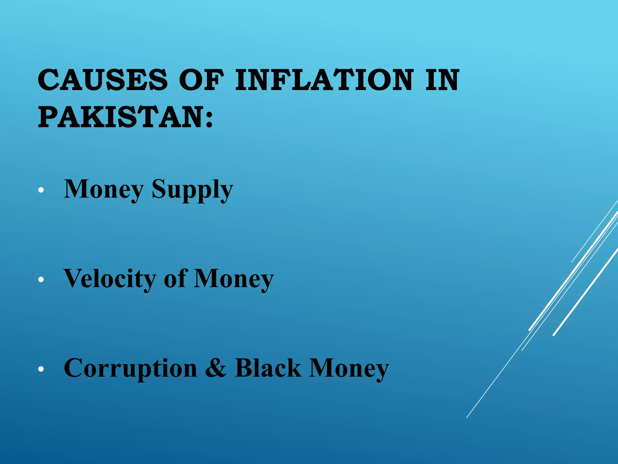 Inflation in pakistan | PPTX | Currencies | Economy