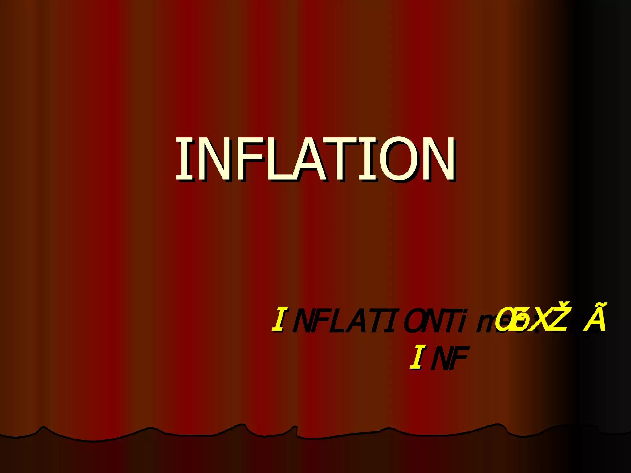Inflation lesson 9 | PPT
