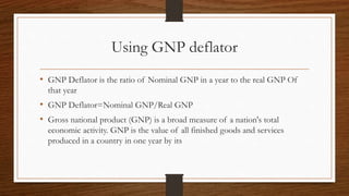 Inflation measuring | PPTX