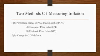 Inflation measuring | PPTX