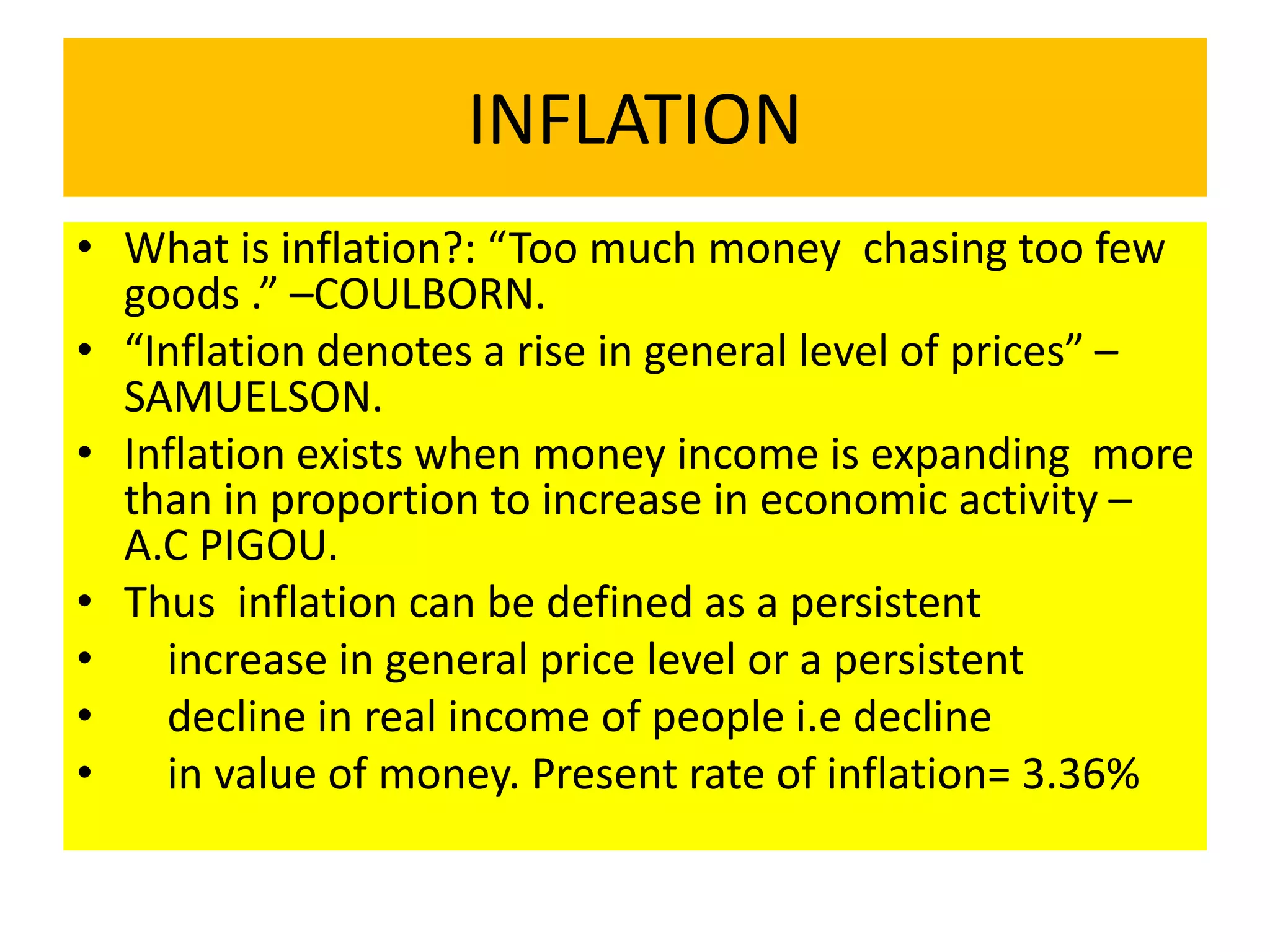 Inflation | PPTX