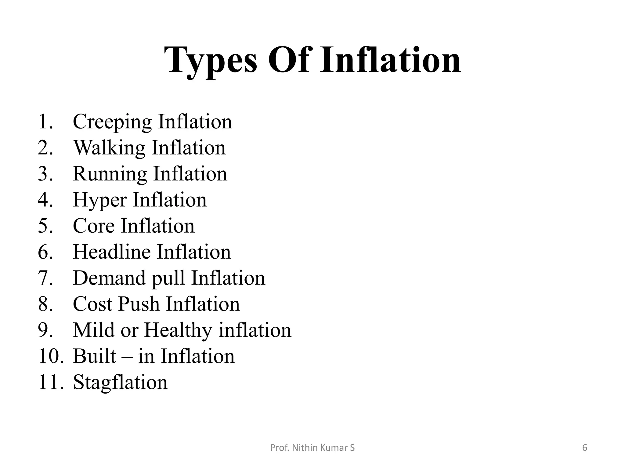Inflation - Meaning Types, Causes and Effects of Inflation NEP - KUD .pptx
