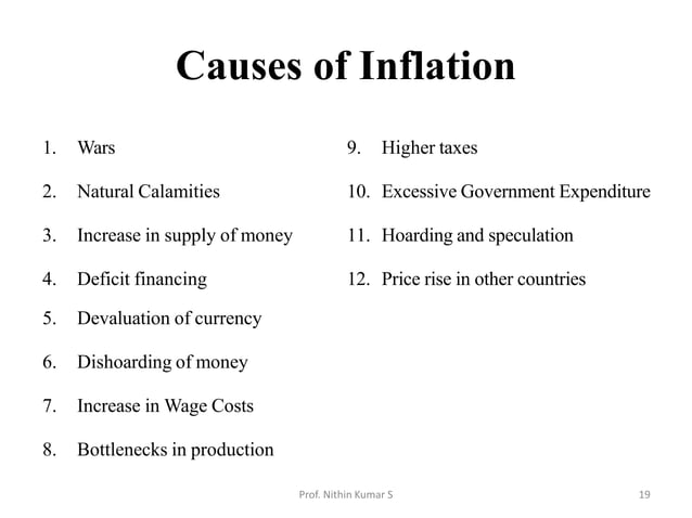 Inflation - Meaning Types, Causes and Effects of Inflation NEP - KUD .pptx