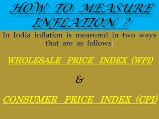 Inflation ppt | PPTX