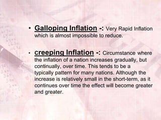 Inflation ppt | PPTX