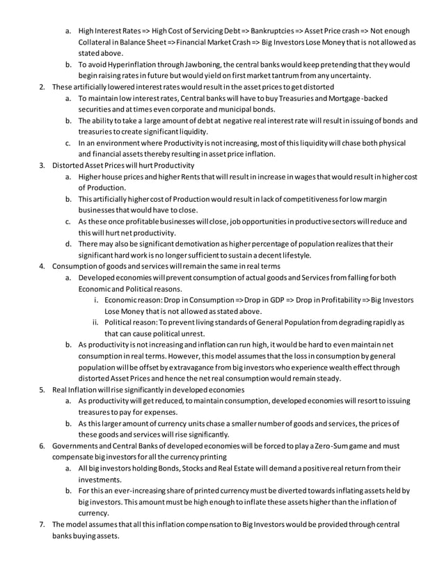Inflation predictions based on game theory model | DOCX
