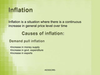 Inflation & Price index | PPTX | Commodities | Economy