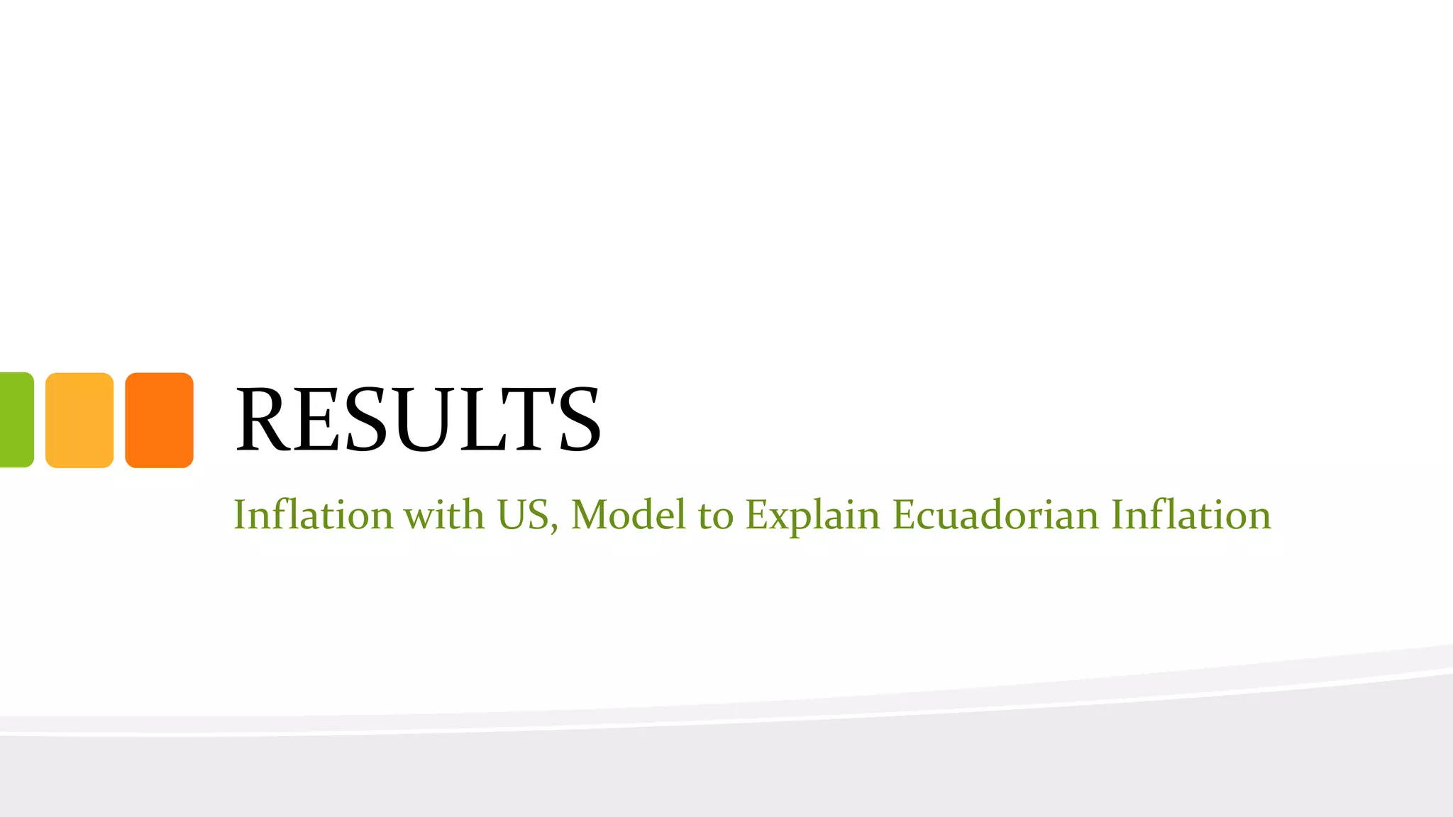 Inflation transmission mechanism of inflation in ecuador after | PPT