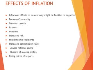 inflation-causes types and control methods | PPTX