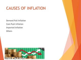 inflation-causes types and control methods | PPTX