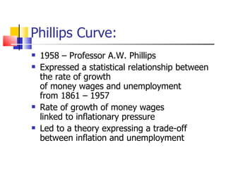 Inflation & unemployment | PPT