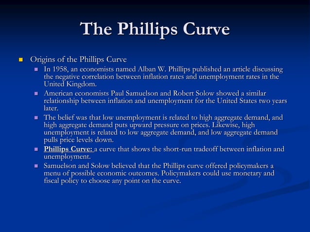 Inflation, Unemployment, and Stabilization Policies.ppt