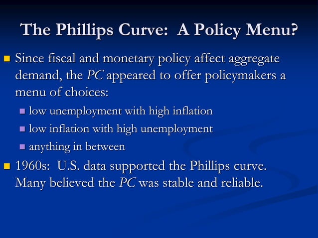 Inflation, Unemployment, and Stabilization Policies.ppt