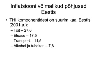 Inflatsioon | PPT