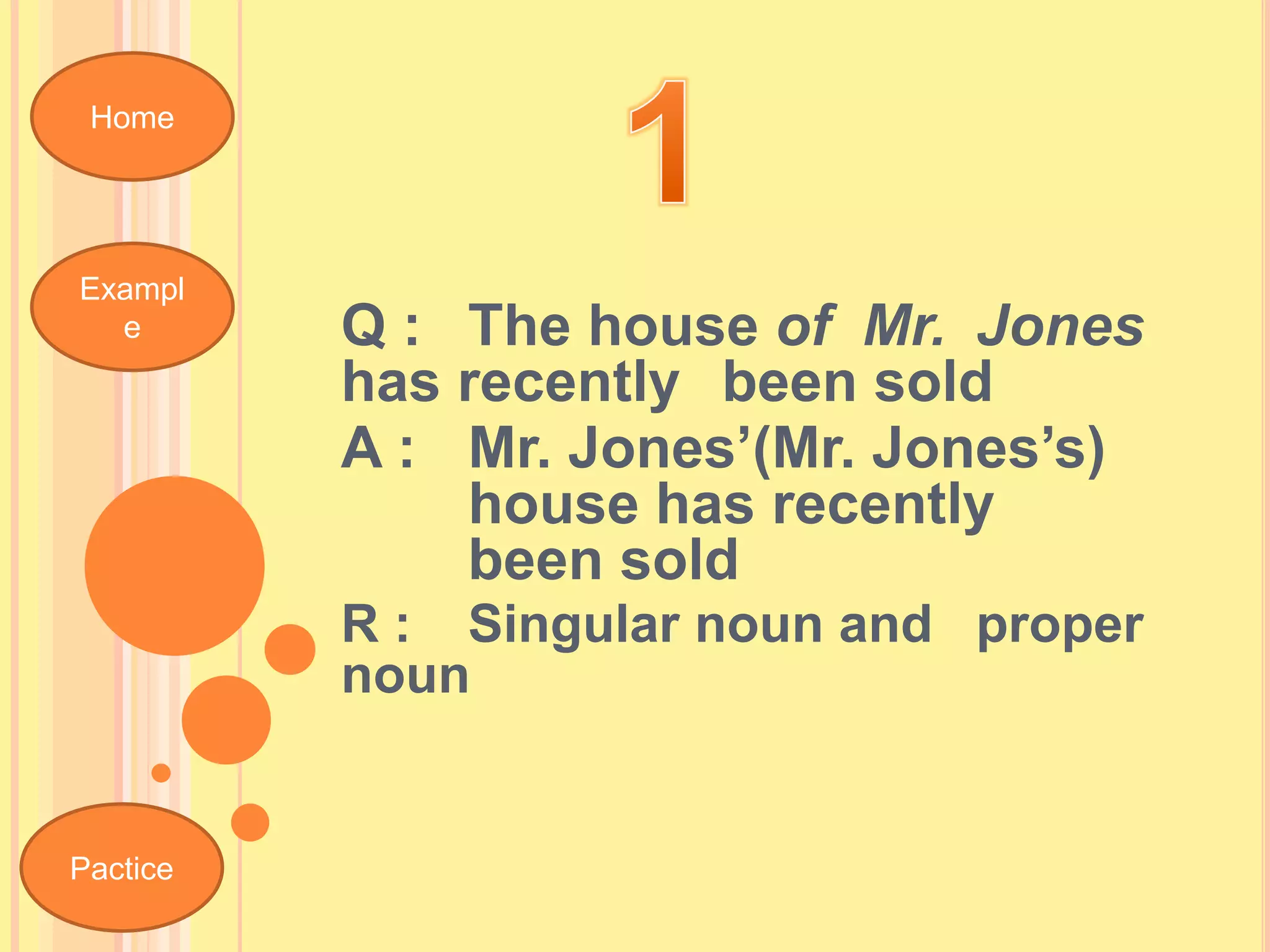 Inflected possessive forms | PPTX