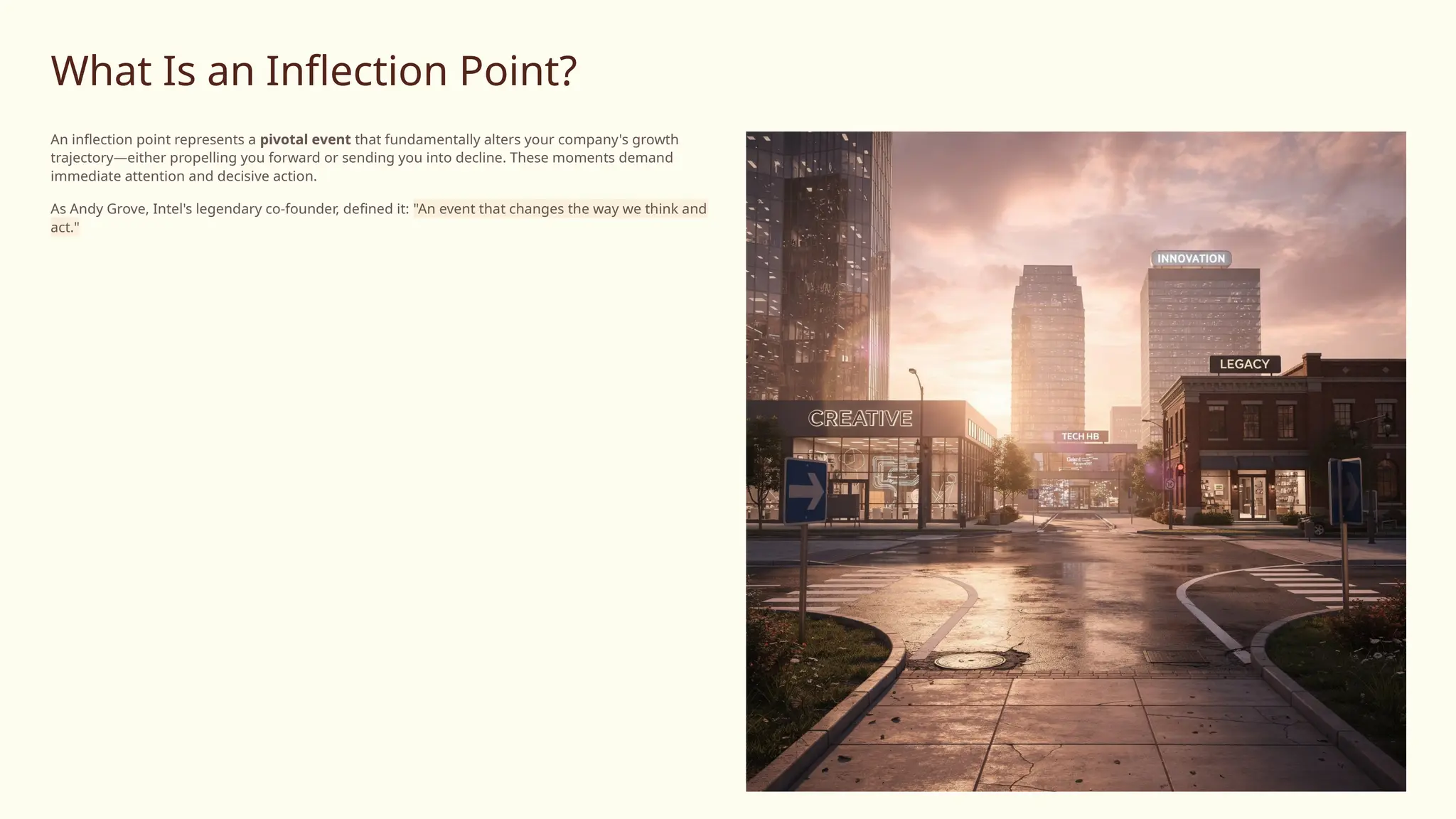 Is Your Company at an Inflection Point? Turning Critical Moments into ...