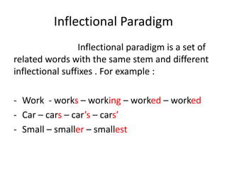inflectional Paradigm.pptx