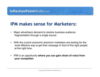 InflectionPointMedia.com Overview | PPT | Free Download