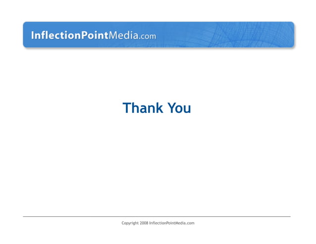 InflectionPointMedia.com Overview | PPT
