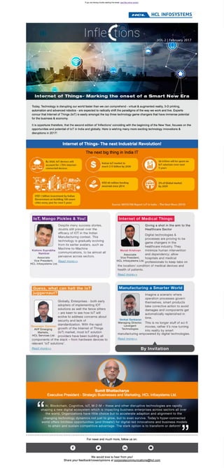 Inflections by HCL Infosystems | PDF
