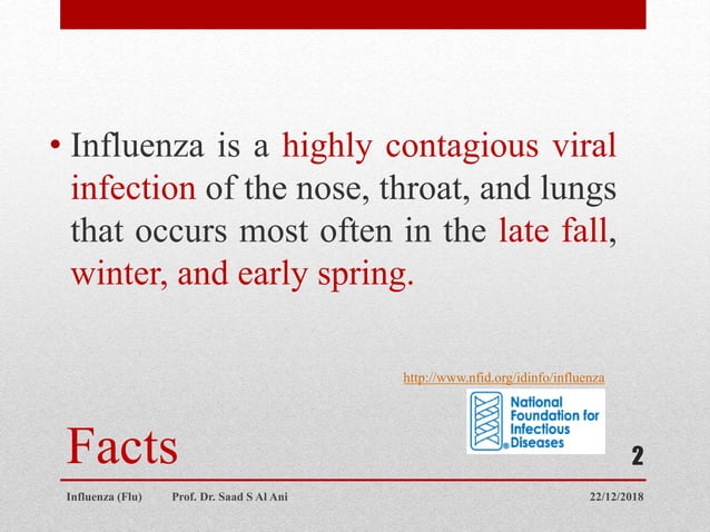 Infleunza | PPTX | Infectious Diseases | Diseases and Conditions