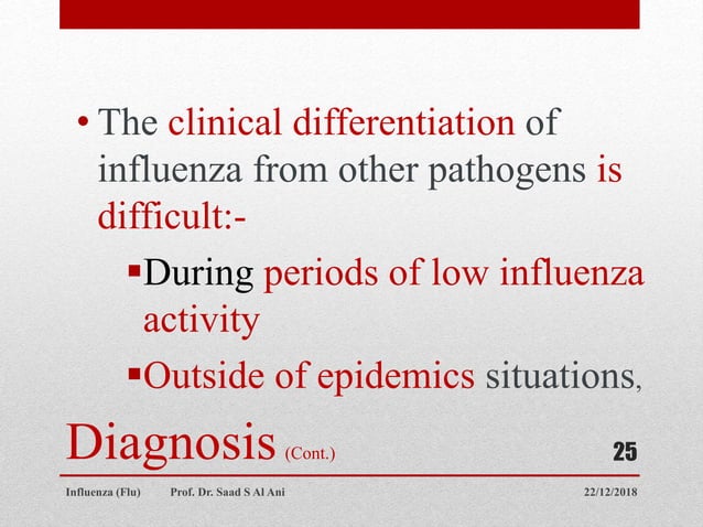 Infleunza | PPTX | Infectious Diseases | Diseases and Conditions