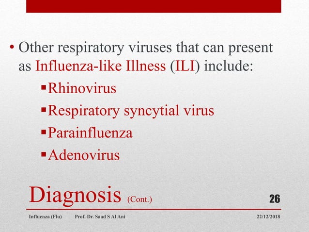Infleunza | PPTX | Infectious Diseases | Diseases and Conditions