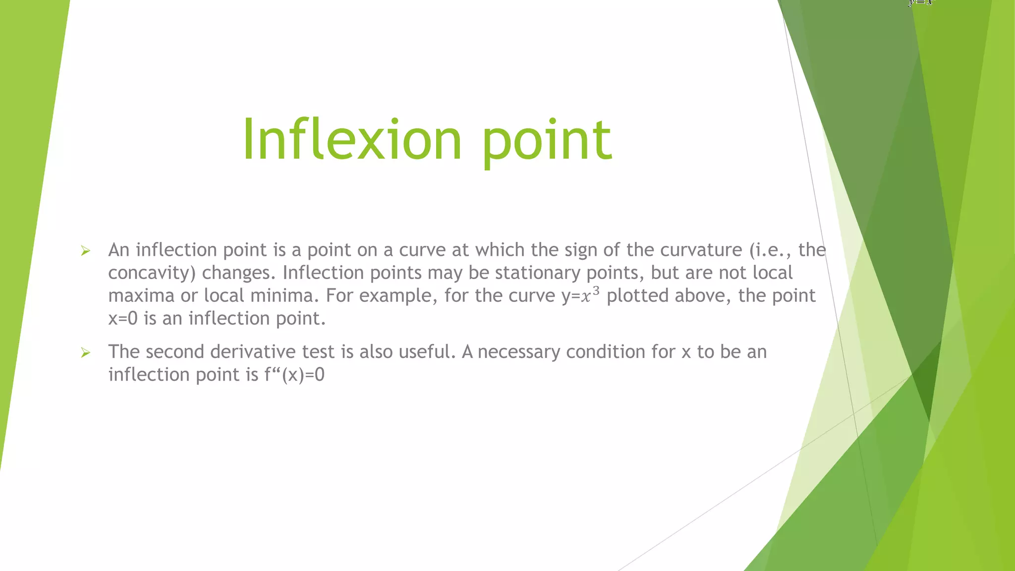 Inflexion point | PPTX