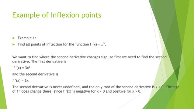 Inflexion point | PPTX | Physics | Science