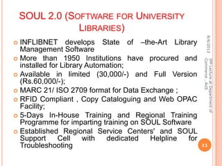 Inflibnet and ugc infonet digital library consortium ipp lecture -mks | PPT