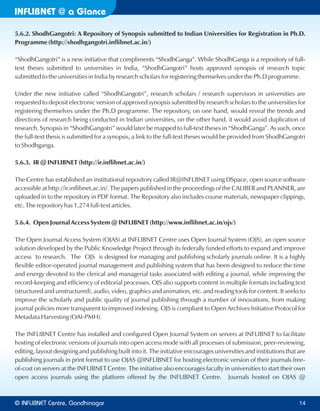 Inflibnet@glance | PDF