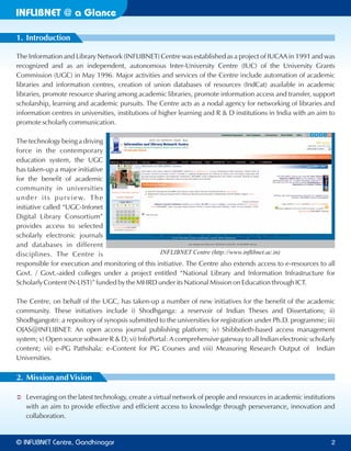 Inflibnet@glance | PDF