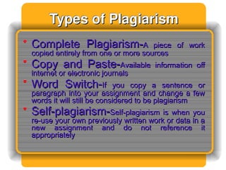 Inflibnet on Plagiarism - informative ppt | PPT