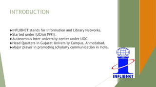 Inflibnet | PPTX